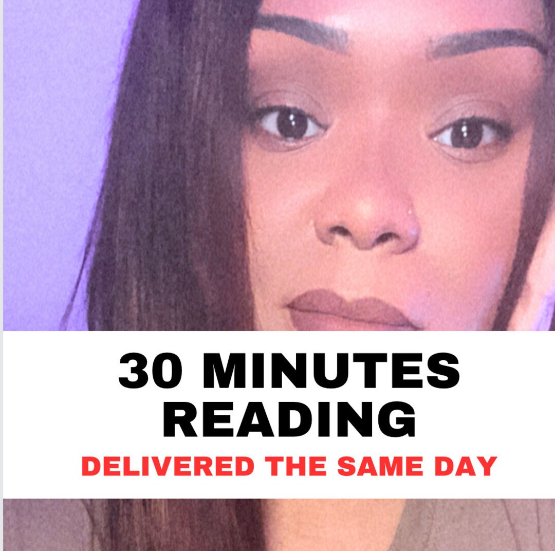 30 Minutes In Depth Reading Same Day Delivery, Tarot Reading, Intuitive ...