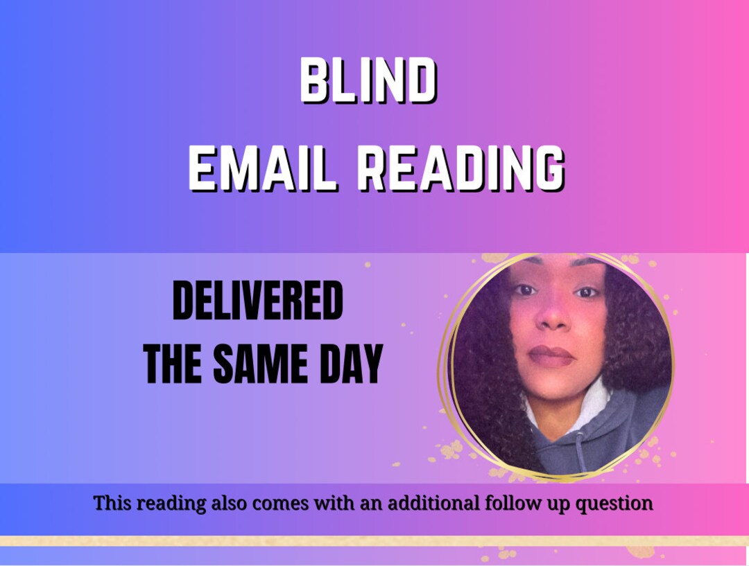 Blind Same Day Email Reading, Delivered the Same Day, Tarot Reading ...