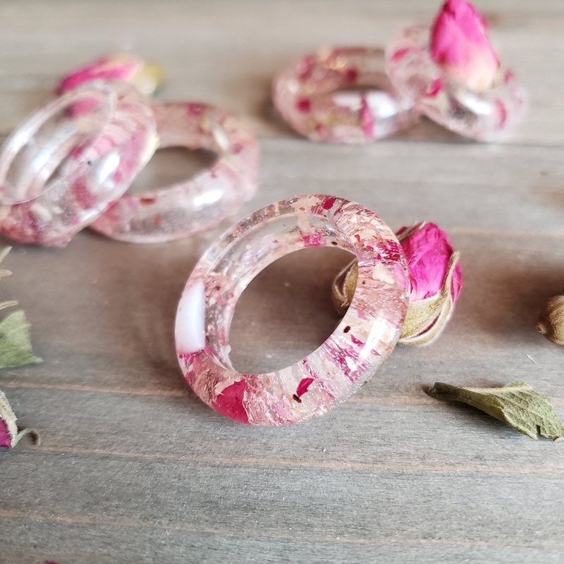 Real Flower Ring - Etsy