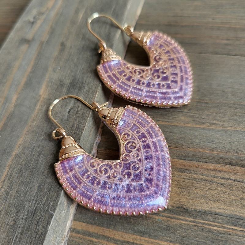 Bohemian Hoops - Etsy