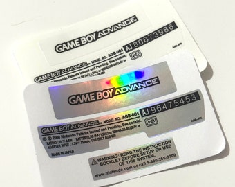 Gba Label Custom - Etsy