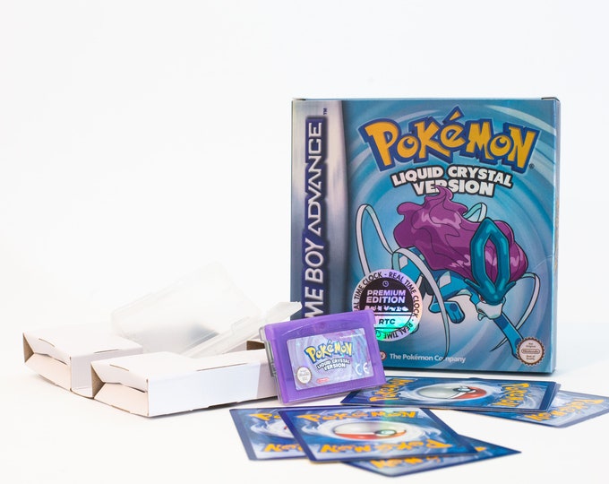 RTC Premium Edition - Pokemon Liquid Crystal for Gameboy Advance - Fan ...
