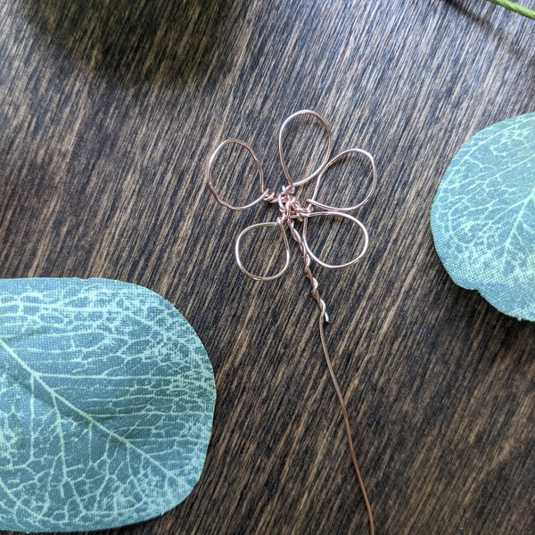 Wire Flower - Etsy