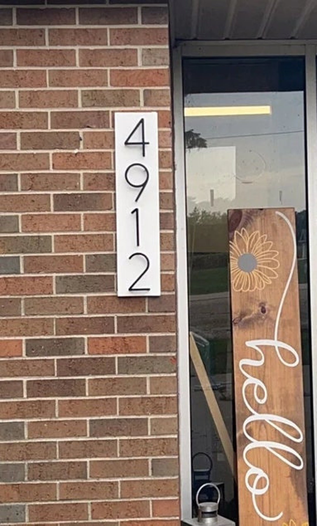 Custom House Address Sign Floating Number House Address Plaque Modern ...