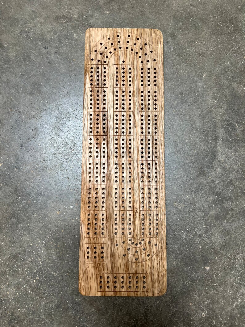 3 Player Cribbage Board - Etsy