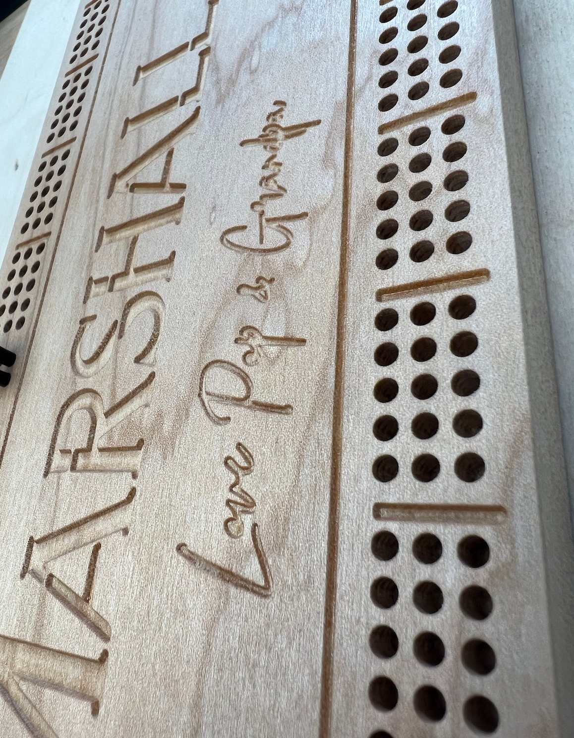 3 Player Personalized Cribbage Board Cut Files / SVG Files ONLY / CNC ...