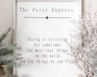 Polar Express Frame - Etsy