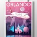 Virgin Atlantic Orlando Print | Virgin Atlantic Orlando Poster | Virgin ...
