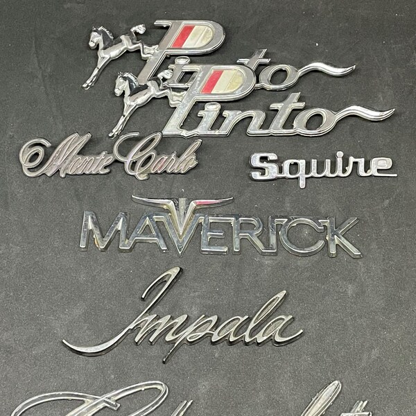 Vintage Car Emblem - Etsy