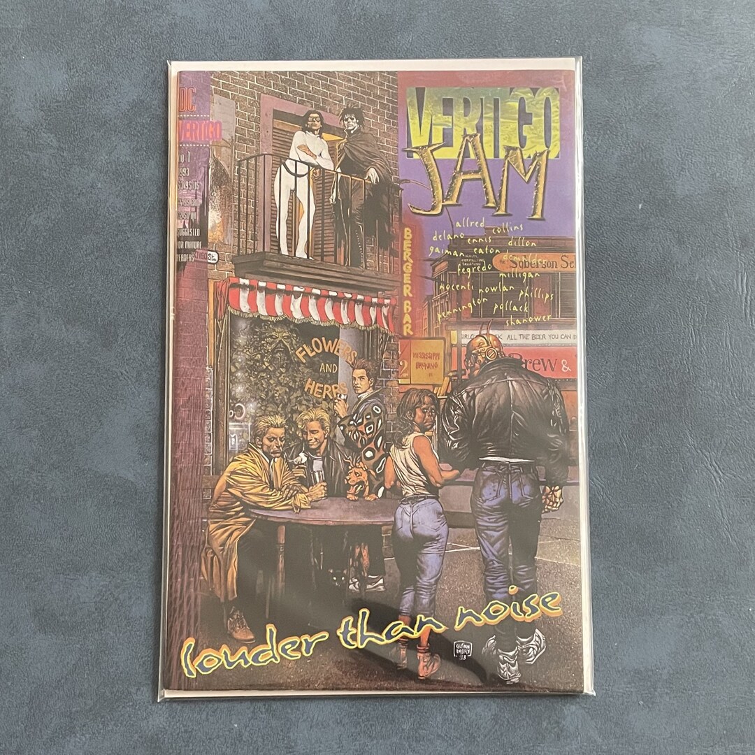 Vintage Vertigo Jam Comic Book - Etsy