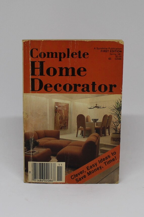 Vintage Complete Home Decorator Book | Etsy