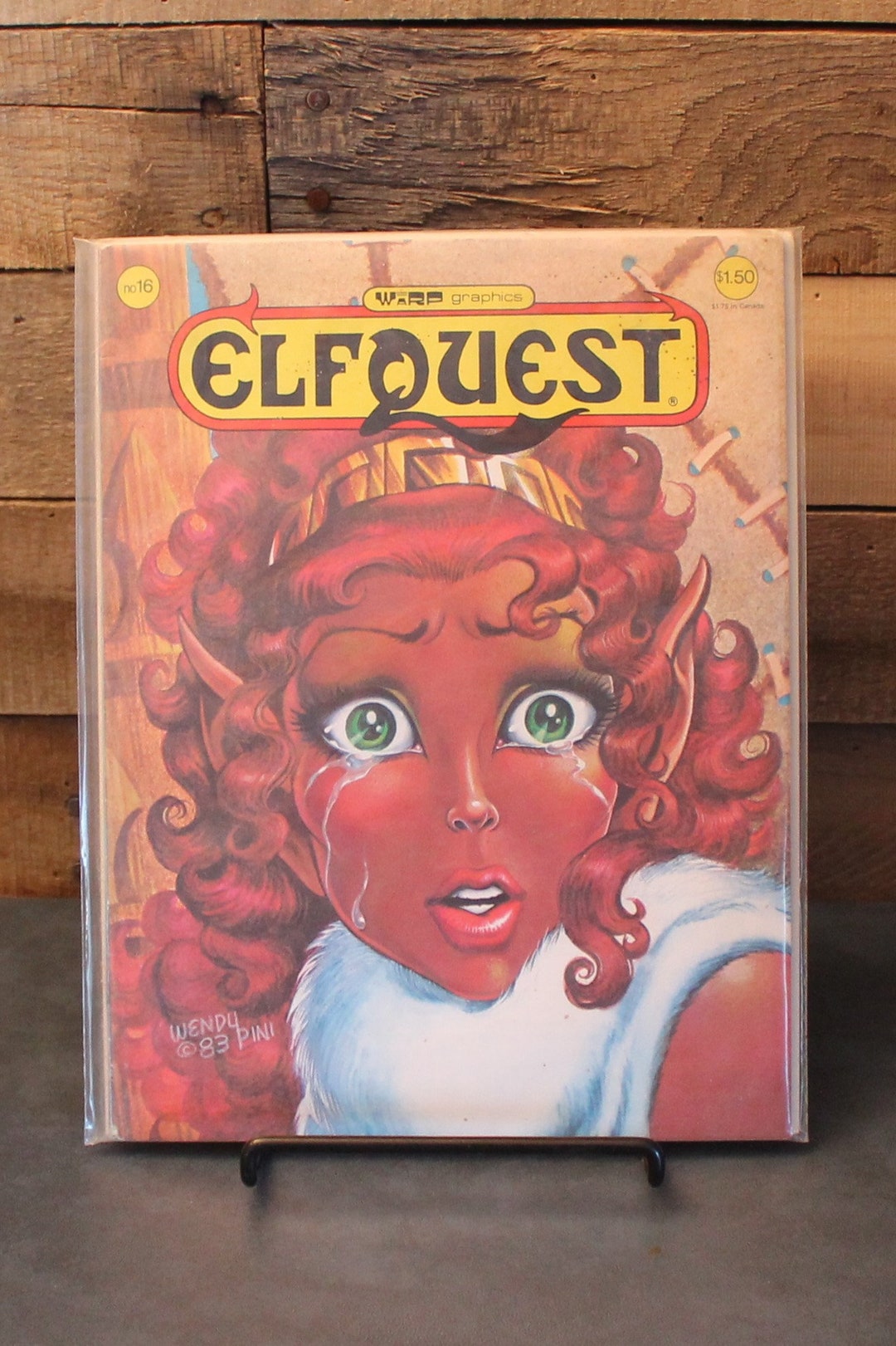 Vintage Elfquest Magazine - Etsy
