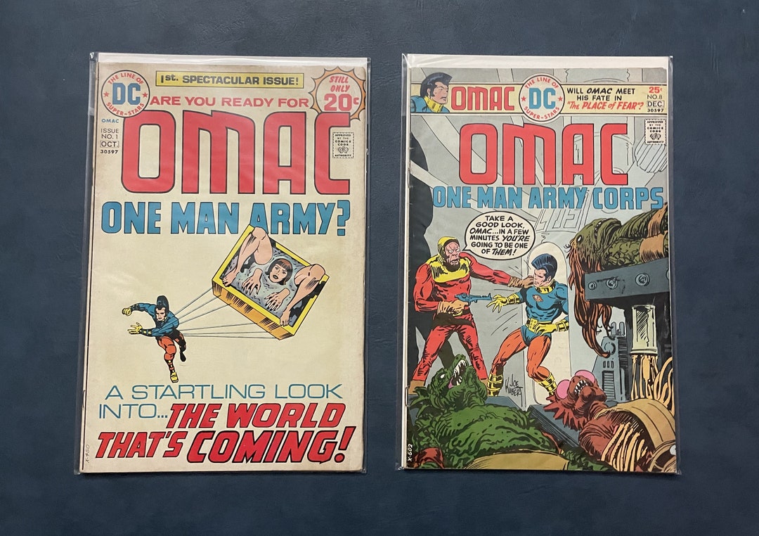 Vintage OMAC Comic Books - Etsy