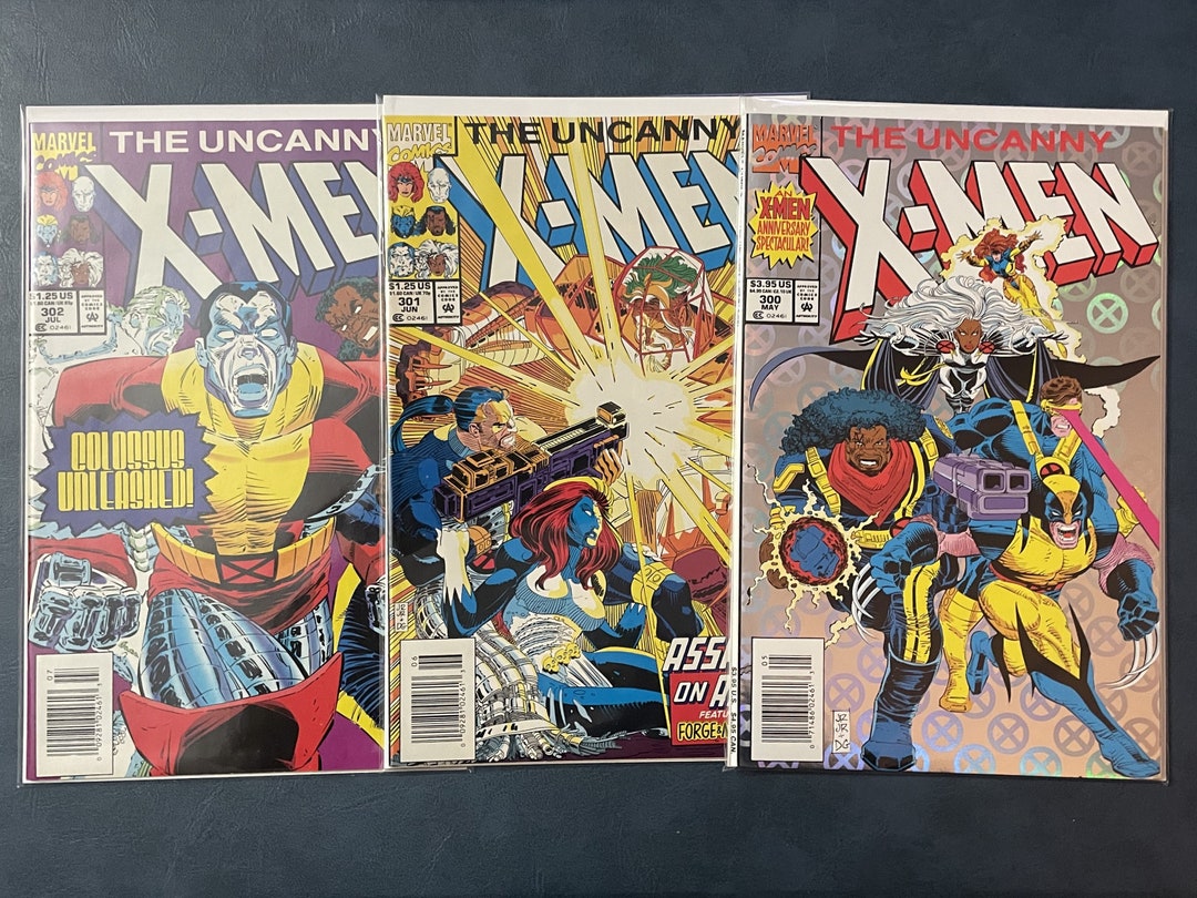 Vintage X-men Comic Books - Etsy