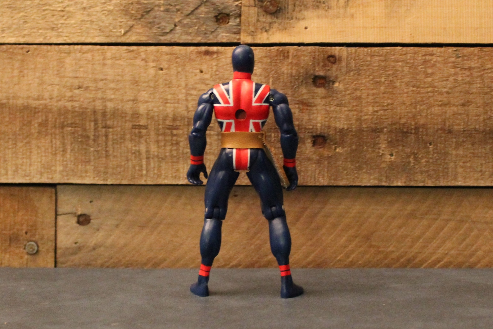 Vintage Marvel Union Jack Action Figure | Etsy