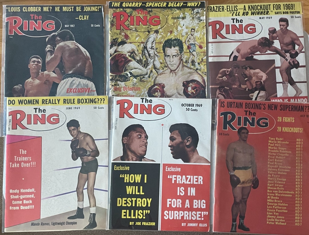 Vintage Boxing Magazines - Etsy