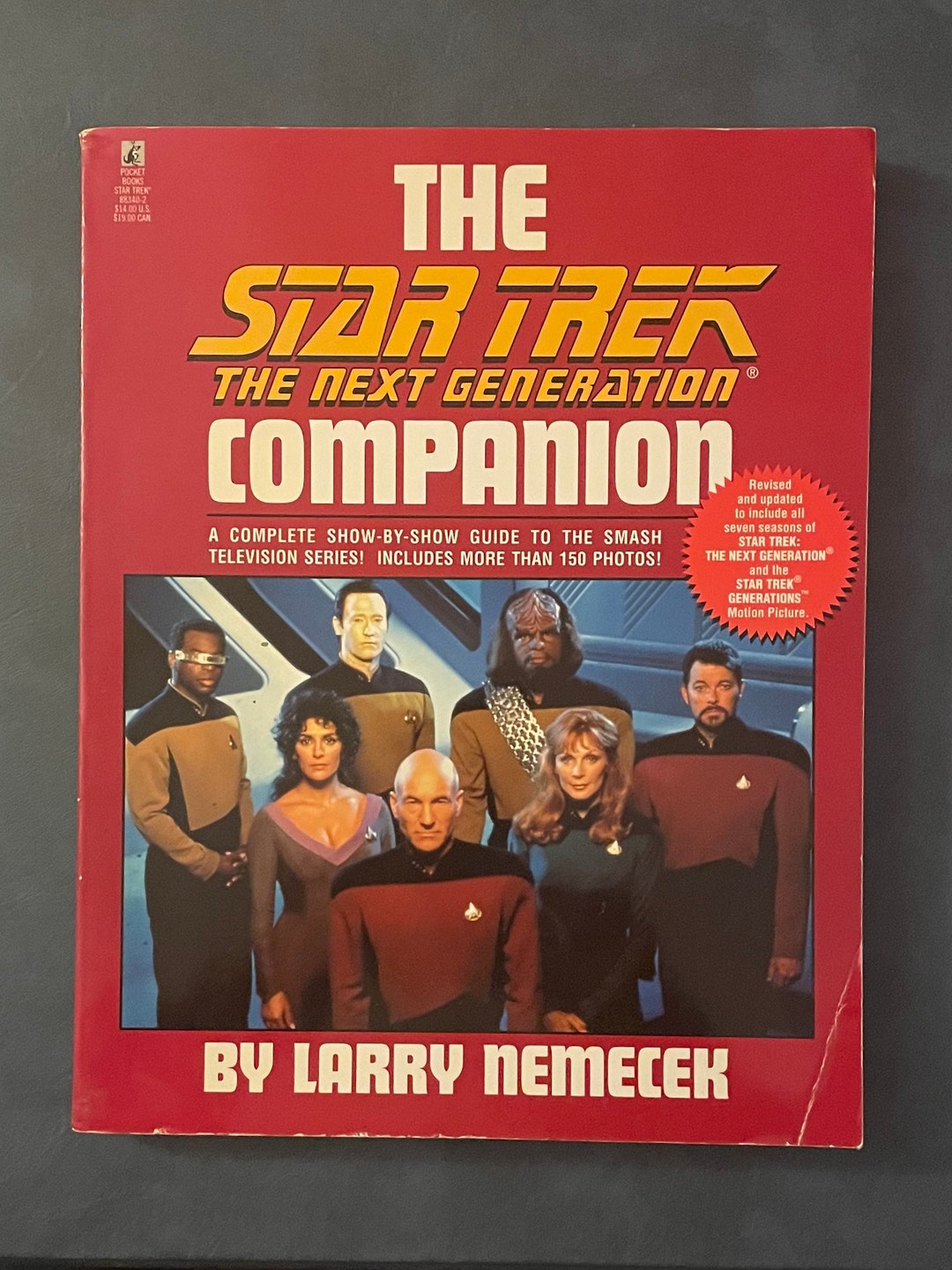 Vintage Star Trek the Next Generation Companion Book - Etsy