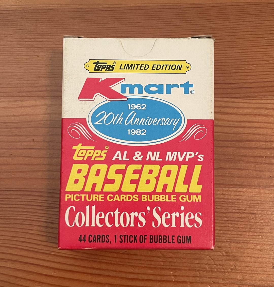 Vintage Topps Limited Edition Kmart 20th Anniversary Baseball Cards - Etsy