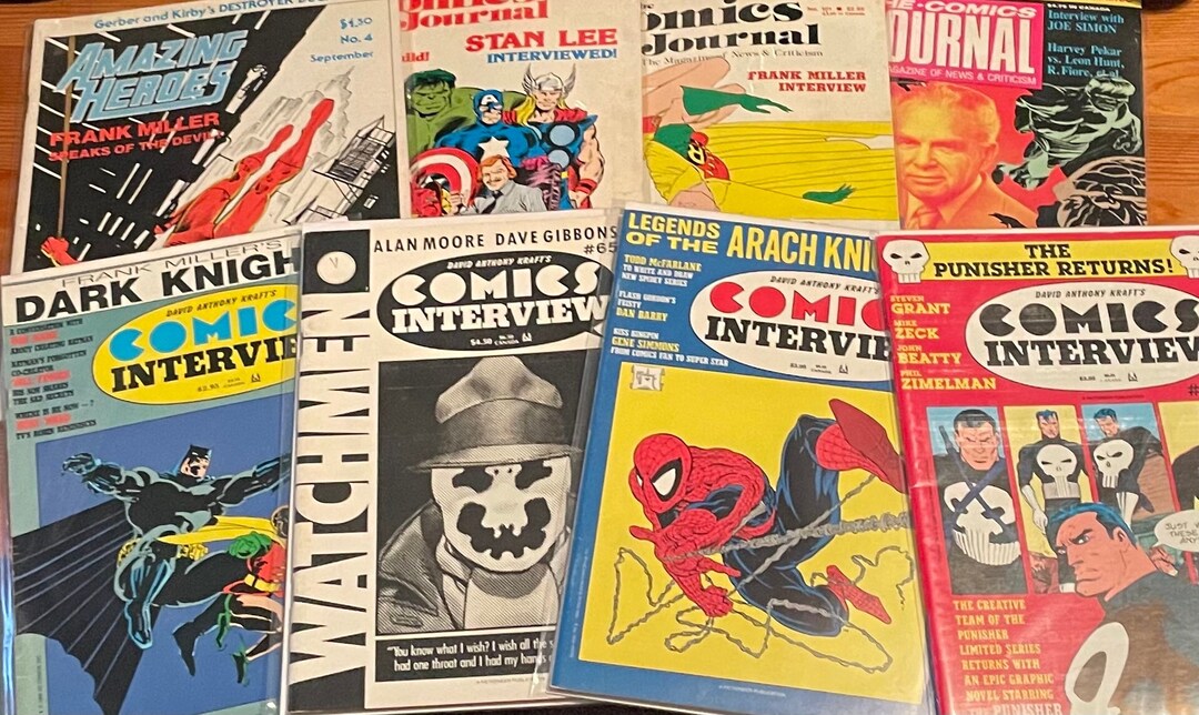 Vintage Comics Magazines - Etsy