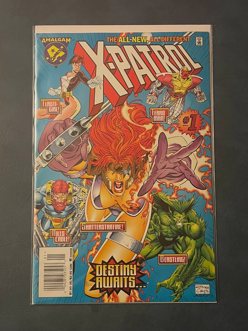 Vintage Amalgam Comics Dc/marvel Crossover - Etsy