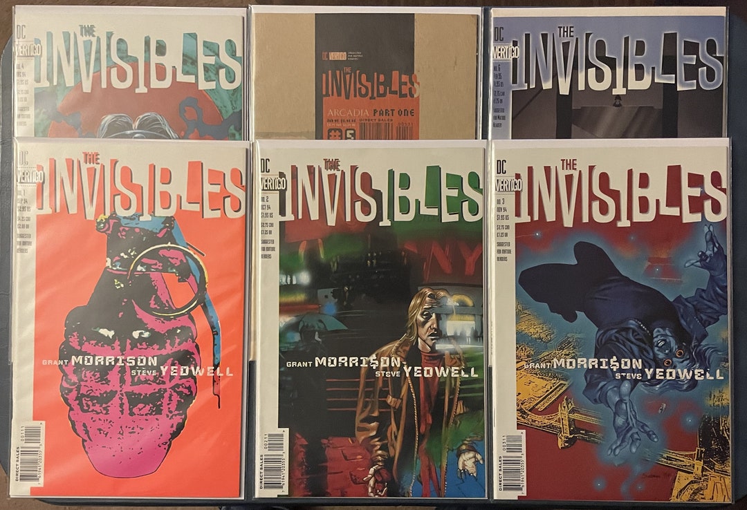 Vintage Invisibles Comics - Etsy
