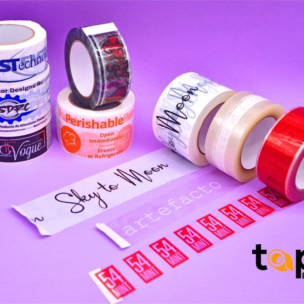 Custom Packing Tape Logo - Etsy