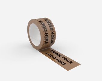 Custom Logo Packaging Tape - Etsy