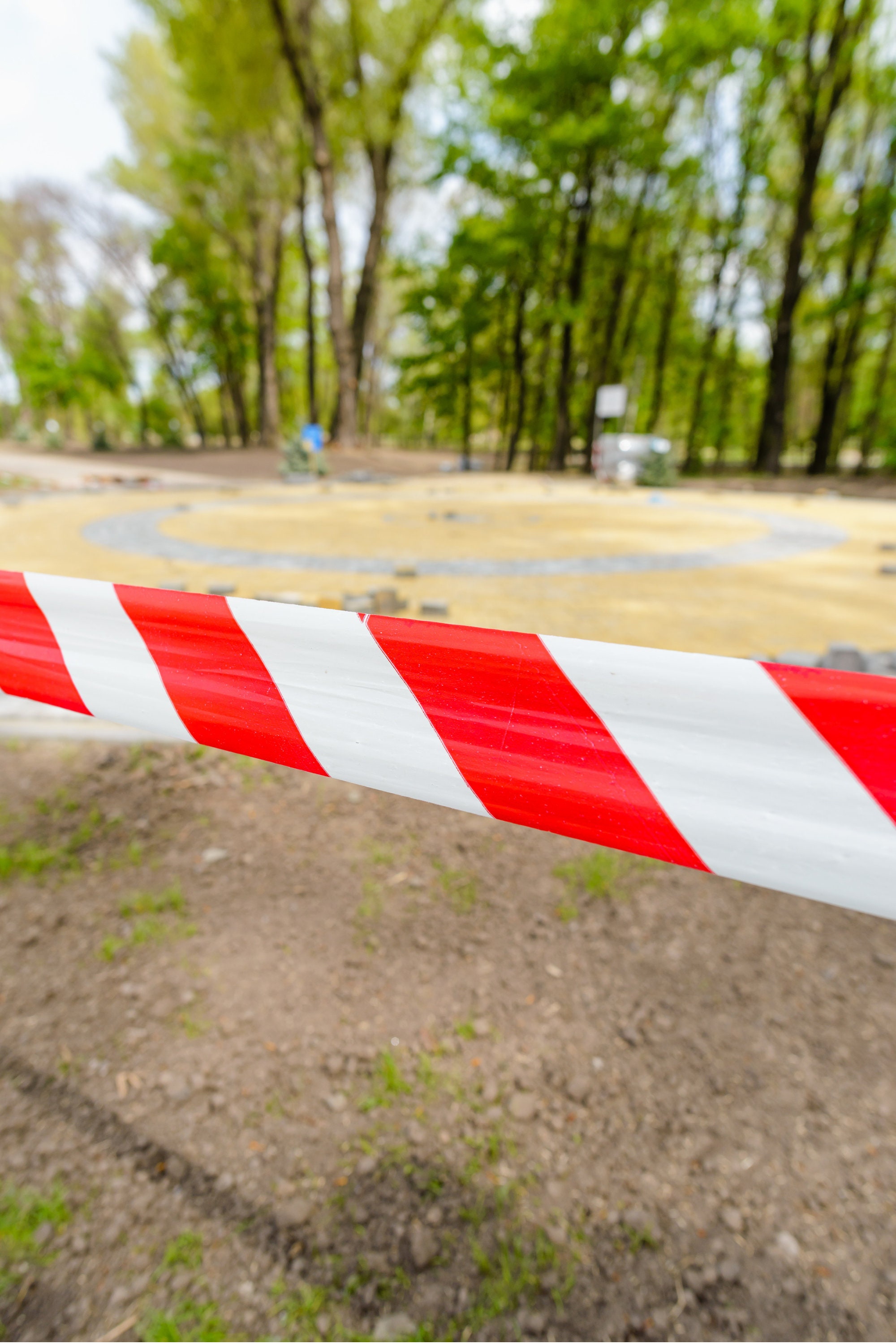 Barricade Caution Non-Adhesive Tape 3 inch x 1000 ft. Red & | Etsy