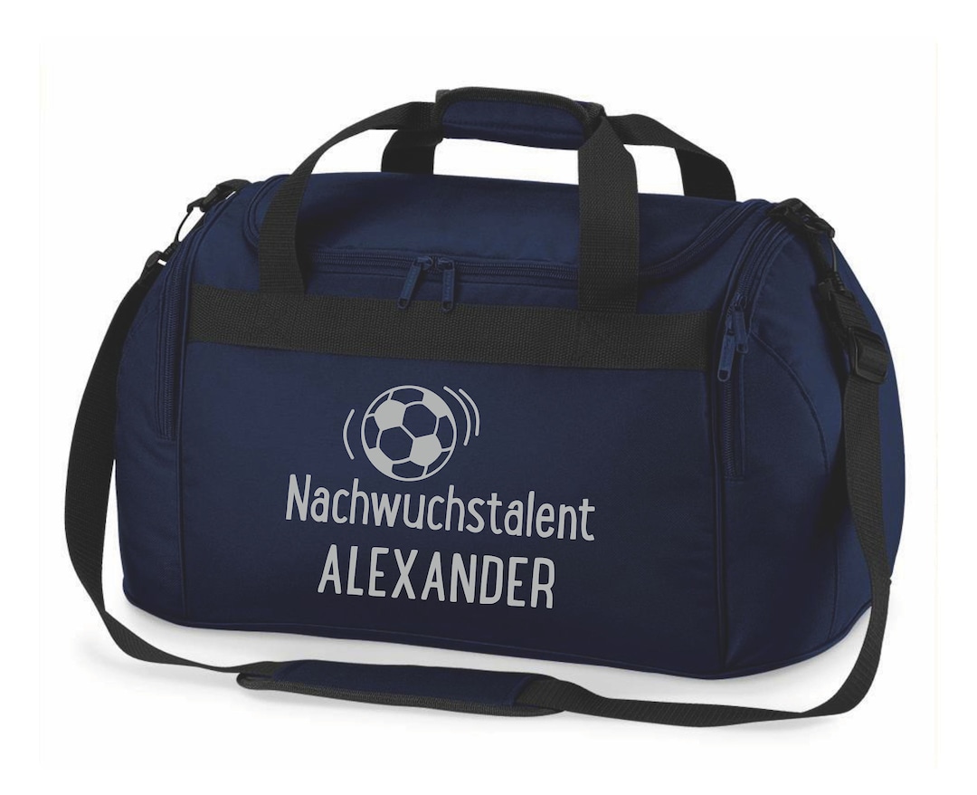 Sports Bag With Name Young Talent Football Printed for - Etsy