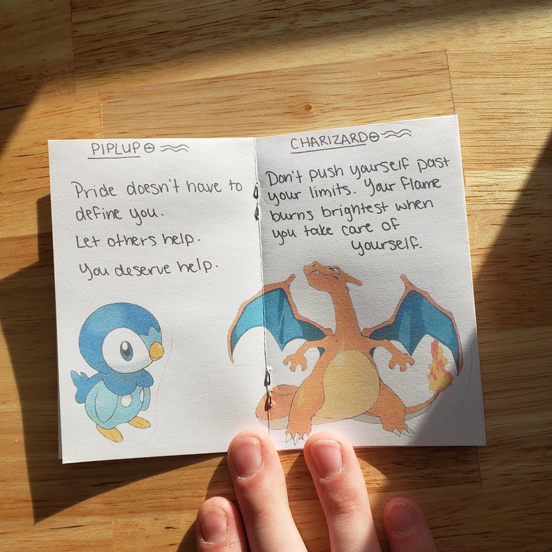 Advice and Encouragement From a Pokemon Team - Etsy