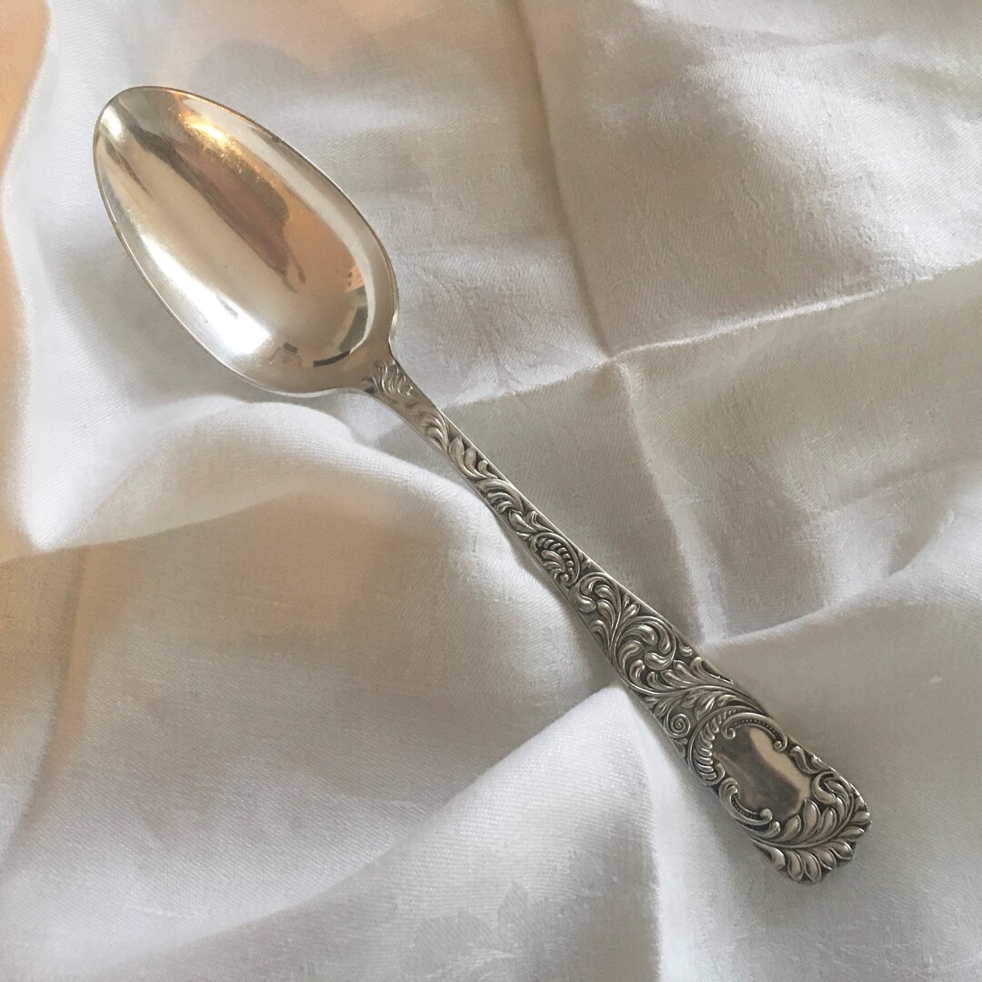 Silver Plate SERVING SPOON, Monarch Pattern From 1889 Meridan ...