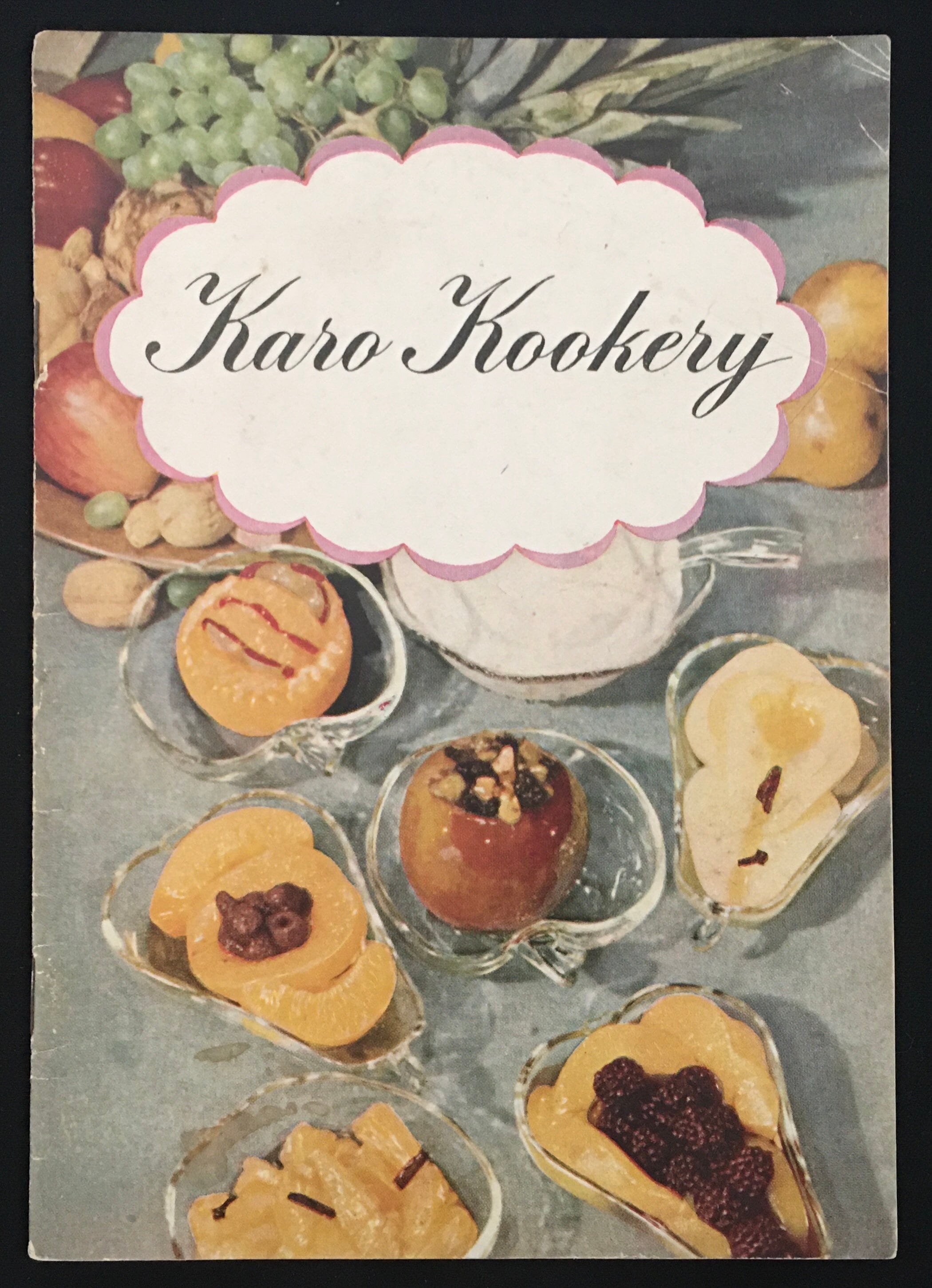 1942 KARO KOOKERY Vintage Cook Booklet Lots of Mid-century Recipes From ...