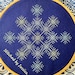 Traditional Christmas Tree Blackwork Chart - Etsy