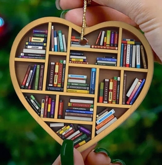 Heart Bookshelf Daily Temperature Cross Stitch Chart. - Etsy