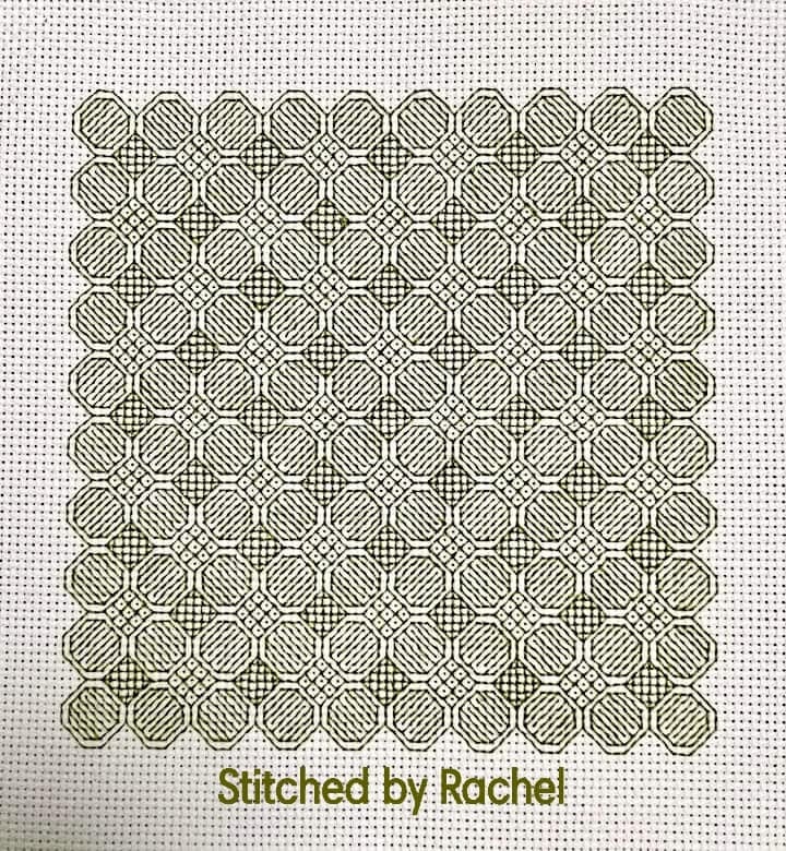 Squares and Circles Blackwork Chart - Etsy