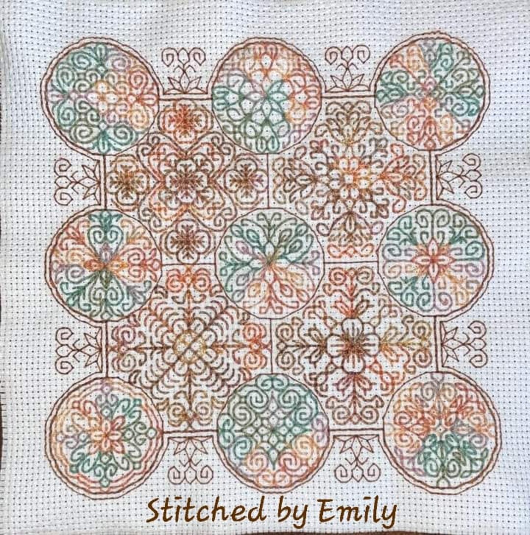 Tierra Tiles (former 2022 SAL) Blackwork Chart - Etsy