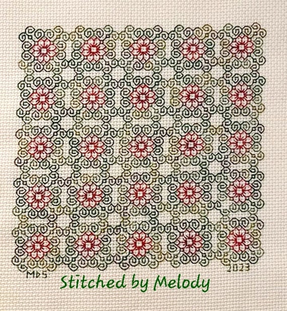 Simple Lace Flower Pattern