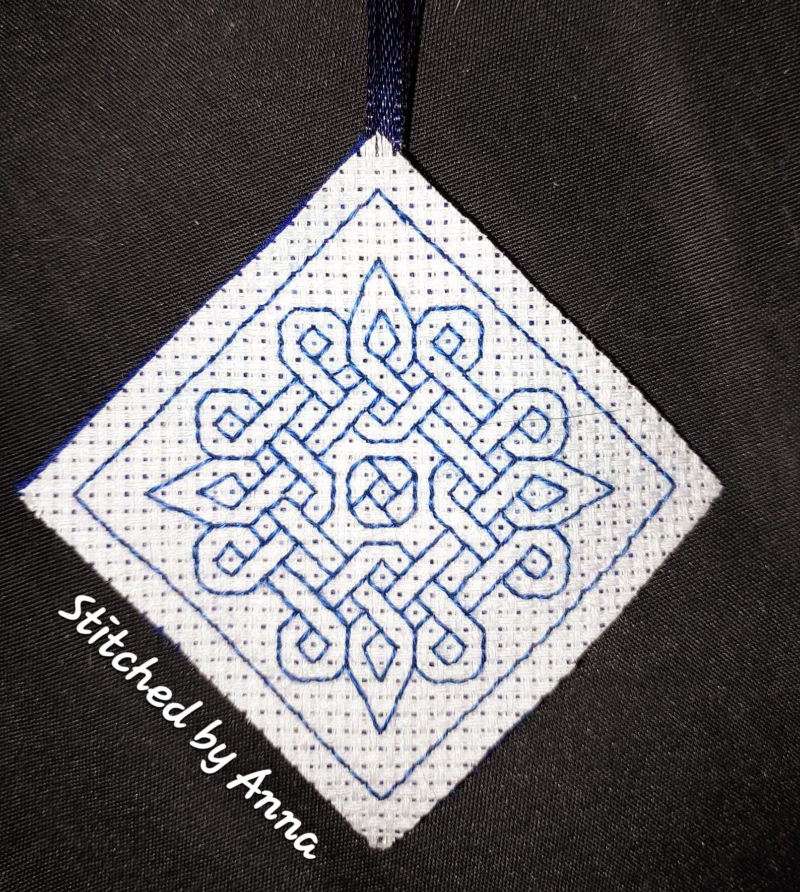 Celtic Knot Blooms Blackwork Chart - Etsy