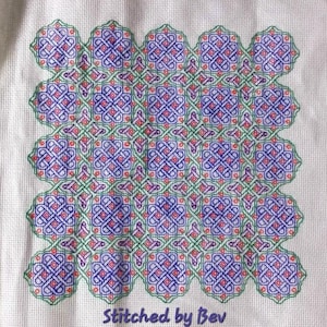 Woven Celtic Knot Tiles Blackwork Chart - Etsy