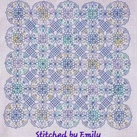 Woven Octagonal Ribbons Lace Blackwork Chart - Etsy