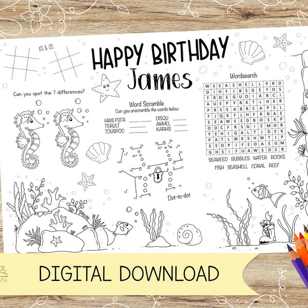 Under the Sea Favors - Etsy