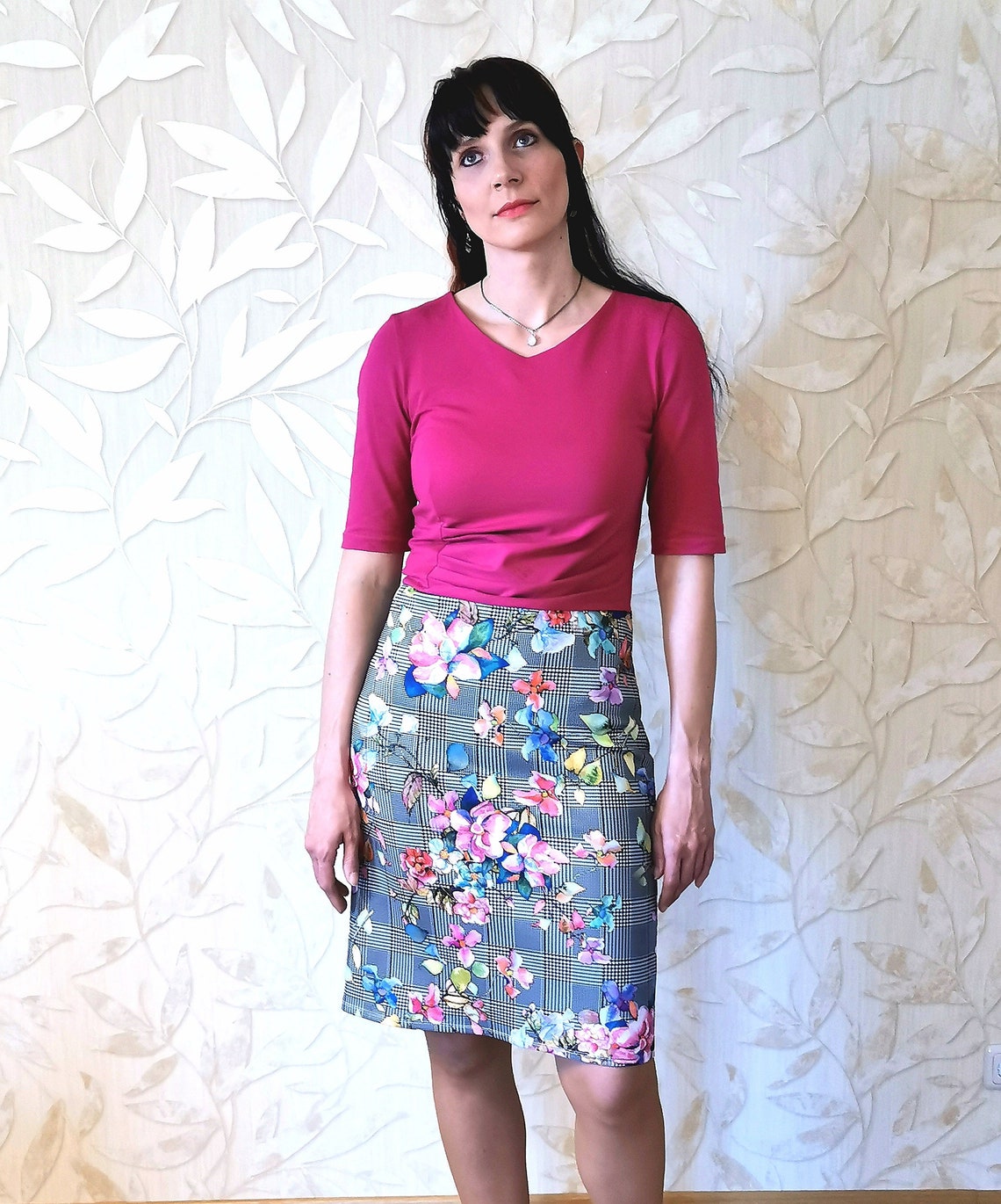 Skirt JAKIE PDF Pattern (in German), Size 34-54, A4, A0, Instructions ...