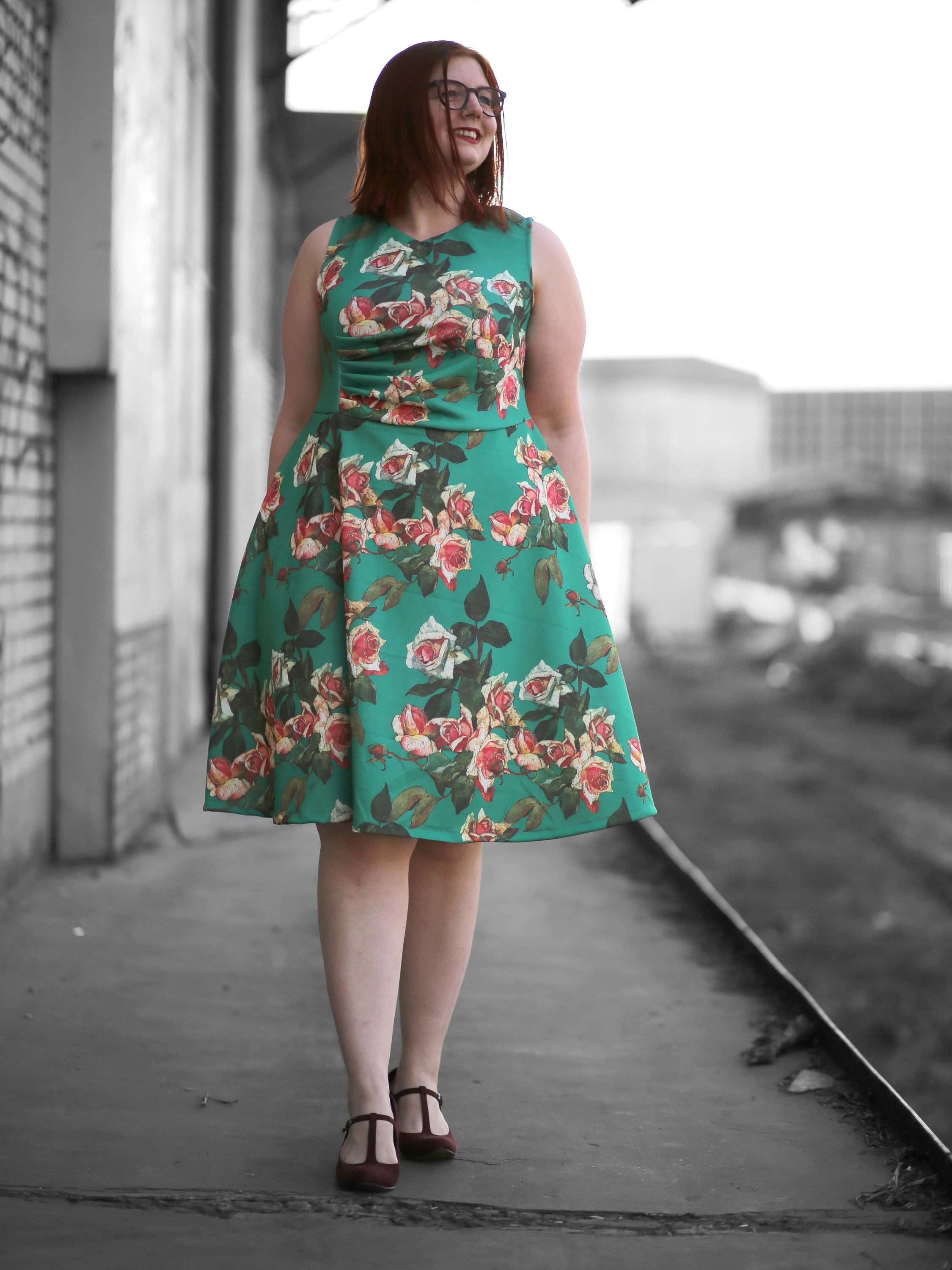 Dress JOYCE PDF Pattern (in German), Size 34-54 A4, A0, Instructions - Etsy