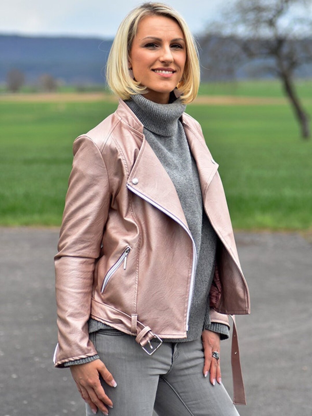 Biker Jacket Lola ENGLISH PDF Sewing Pattern Sizes EU 34-54 - Etsy