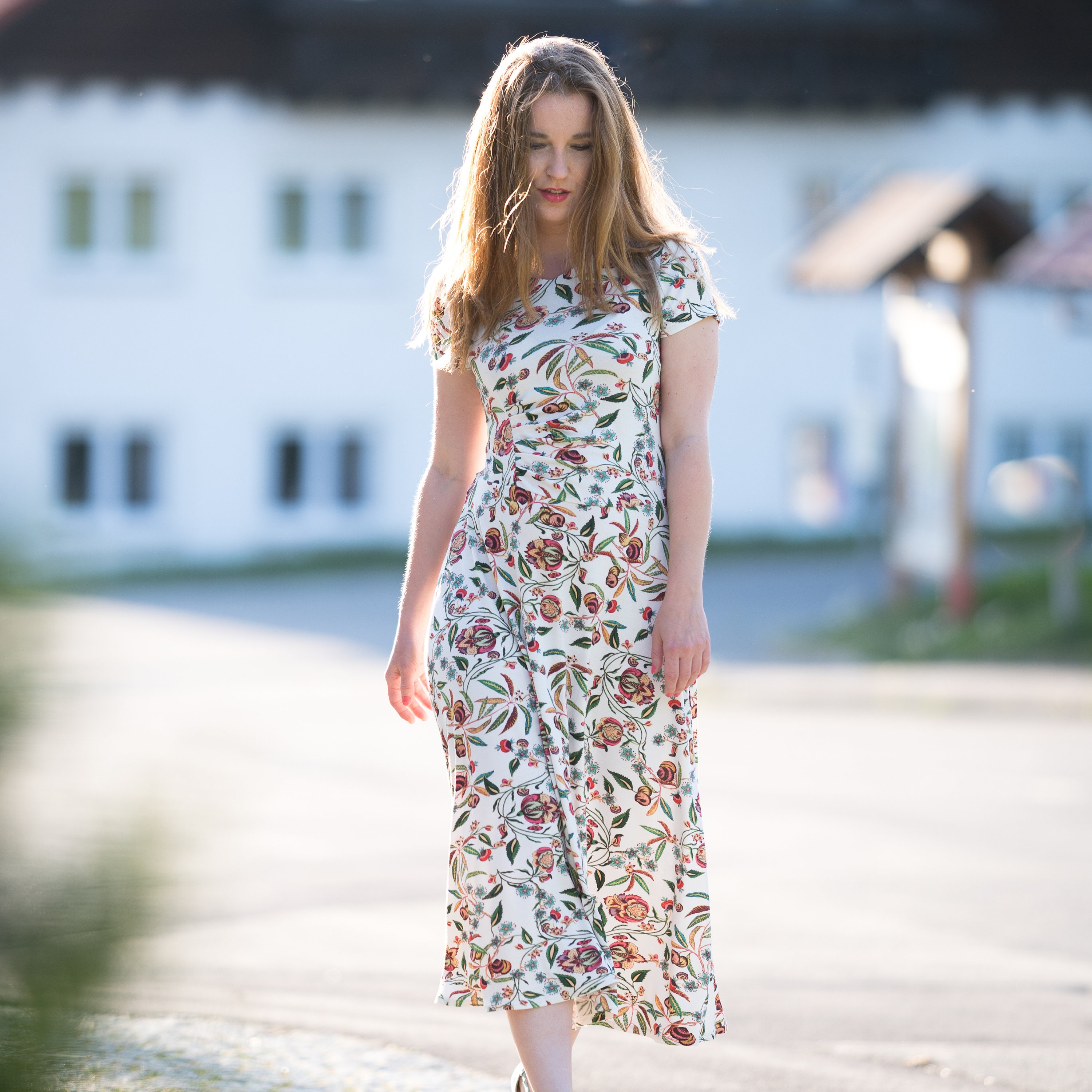 Dress JOYCE PDF Pattern (in German), Size 34-54 A4, A0, Instructions - Etsy