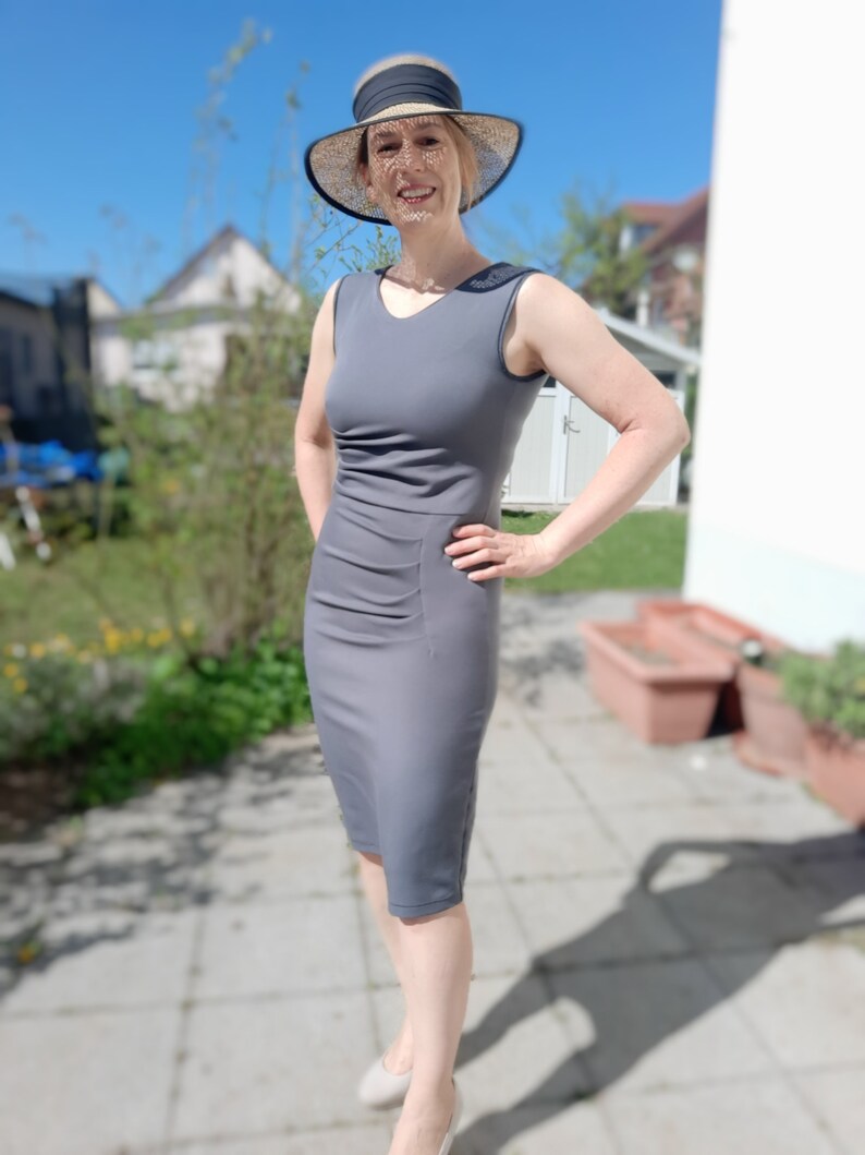 Dress JOYCE PDF Pattern (in German), Size 34-54 A4, A0, Instructions - Etsy