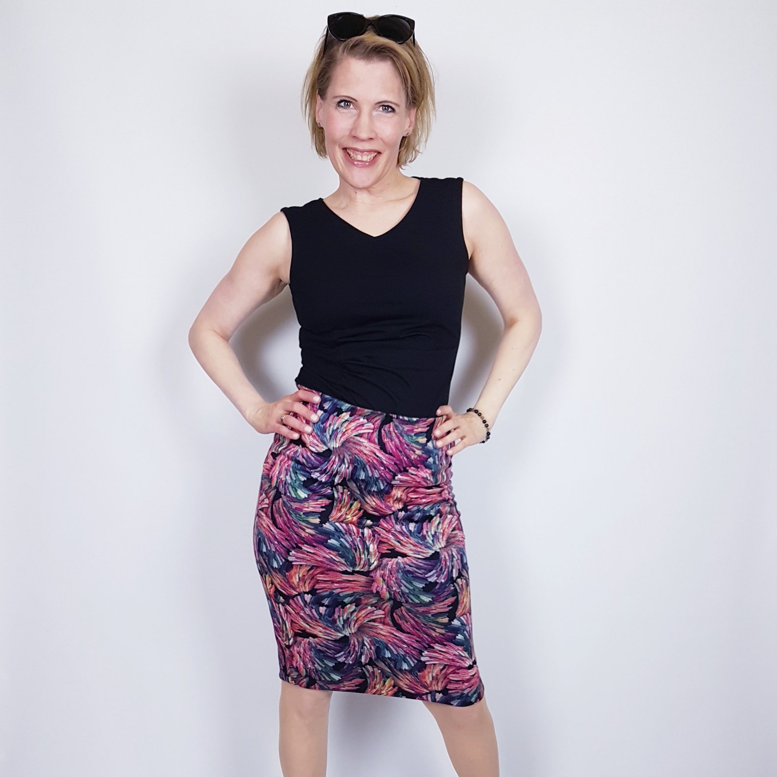 Skirt JAKIE PDF Pattern (in German), Size 34-54, A4, A0, Instructions ...
