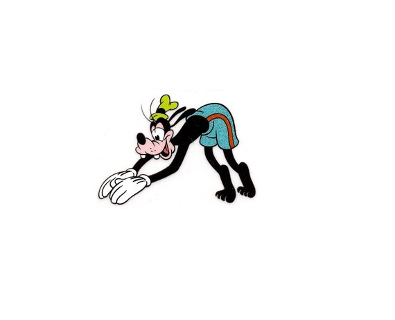 3x2.5 GOOFY Diving Glitter IRON on TRANSFER Decor Heat - Etsy New Zealand