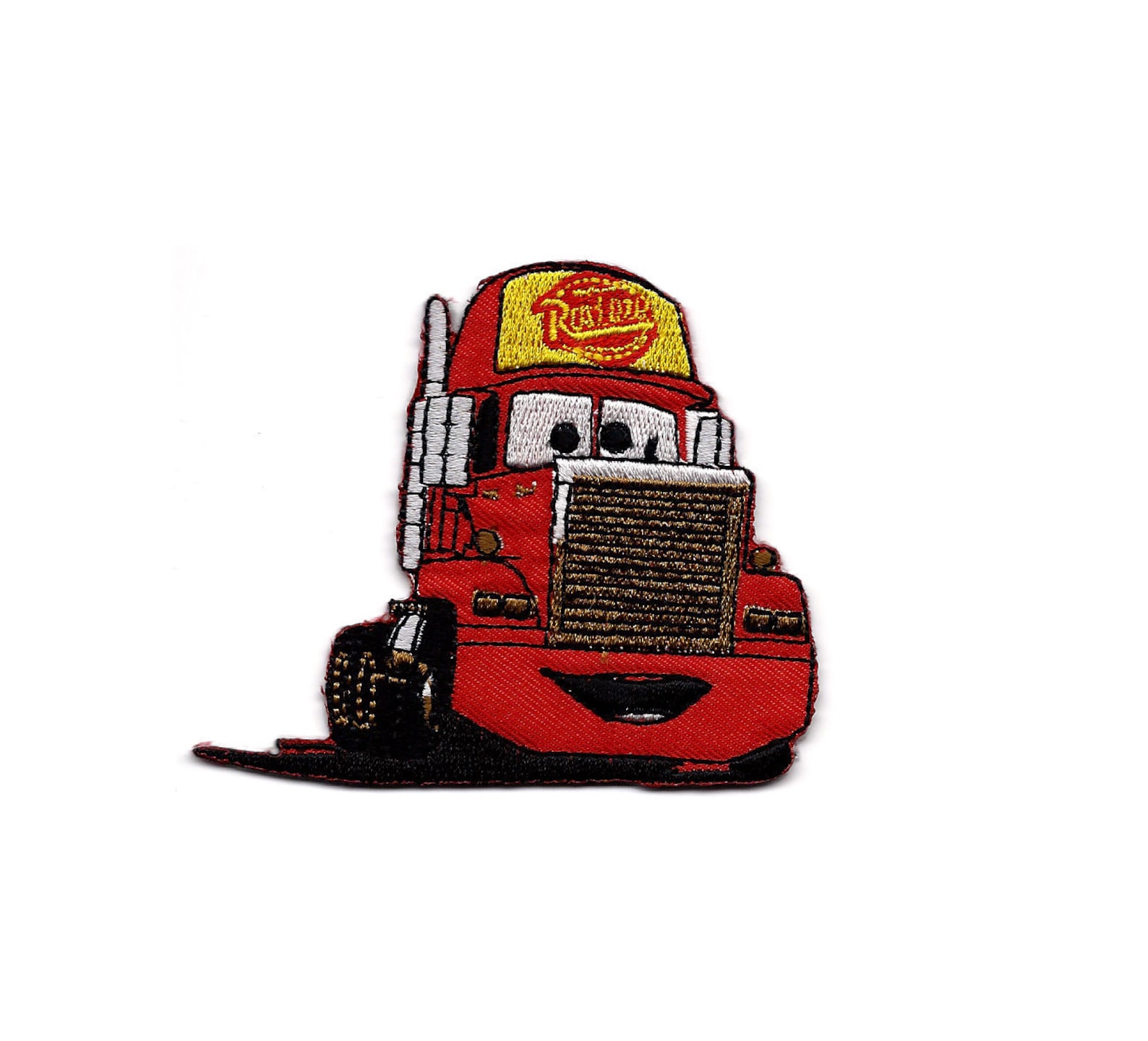 3.5x3" Mack Superliner Truck IRON ON PATCH Sew on Disney Cars Movie ...