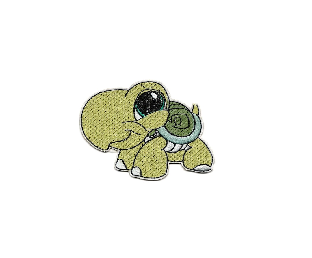 4.5x3.25" Littlest Pet Shop TURTLE Embroidered IRON ON Patch / Sew on ...